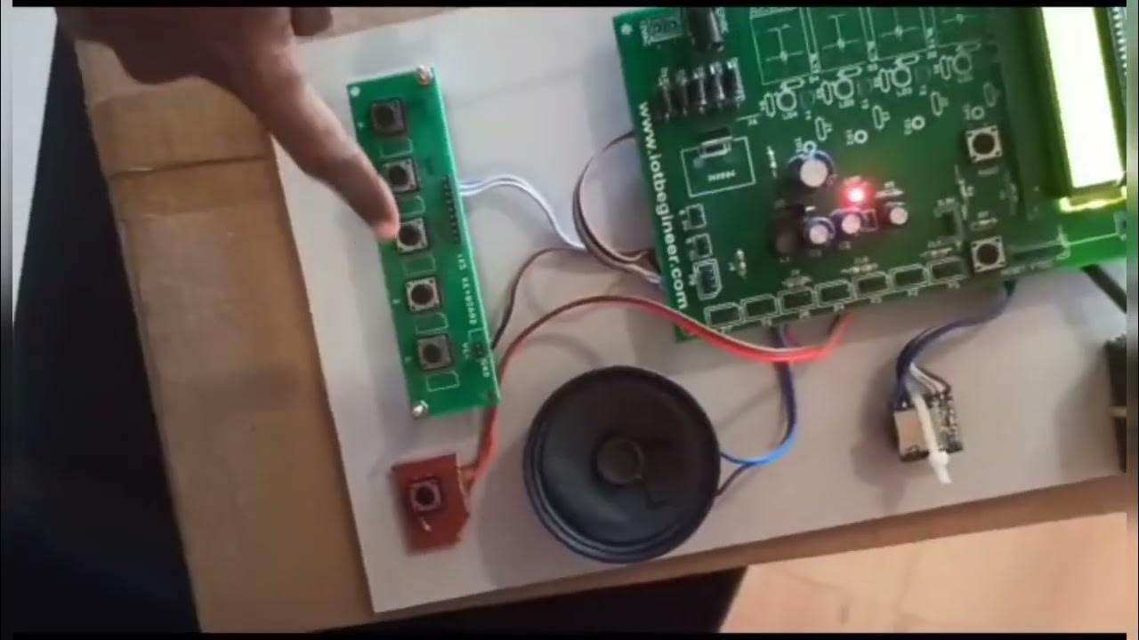 Assistance Calling System Using Esp32 Microcontroller Youtube