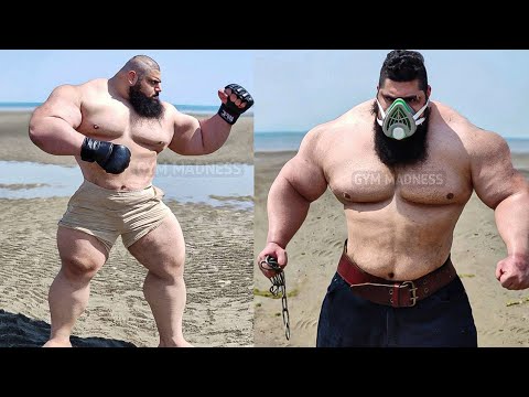 The Iranian Hulk🧟‍♂️ | Sajad Gharibi | Gym Madness - YouTube