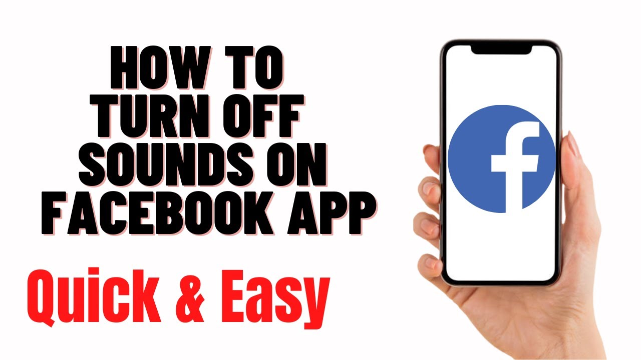 how to turn off sounds on facebook app - YouTube