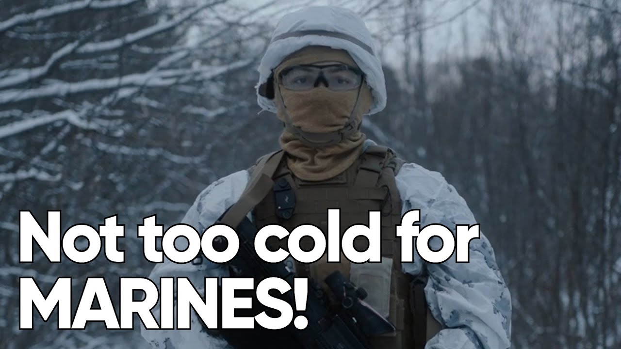 Marines conduct cold weather training - YouTube