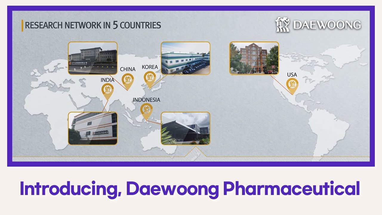 [Bahasa indonesia Sub] Introducing, Daewoong Pharmaceutical - YouTube
