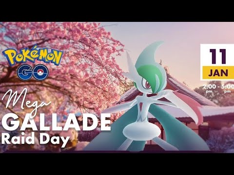Mega Gallade Raid Day! Pokemon Go! Pokemon Go! #pokemon #pokemongo # ...