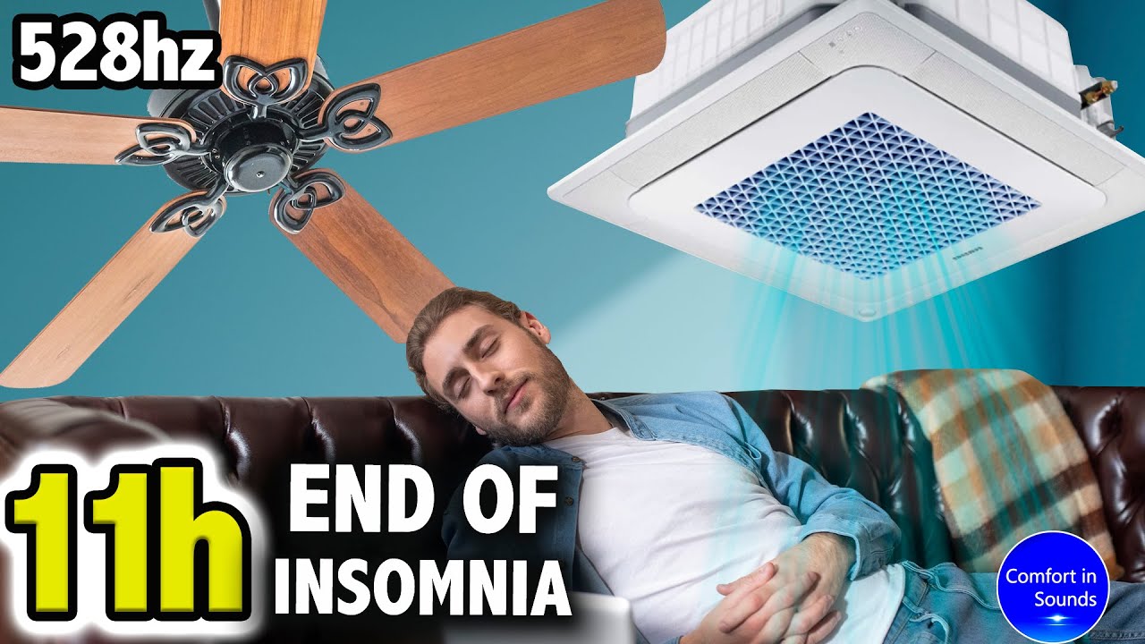Defeat insomnia, fall asleep easily, ceiling fan and air conditioner ...
