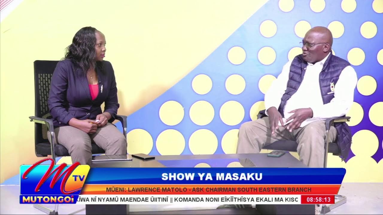 SHOW YA MASAKU WINAKE CAROL MUTETI ,MUENI:LAWRENCE MATOLO ASK CHAIRMAN ...