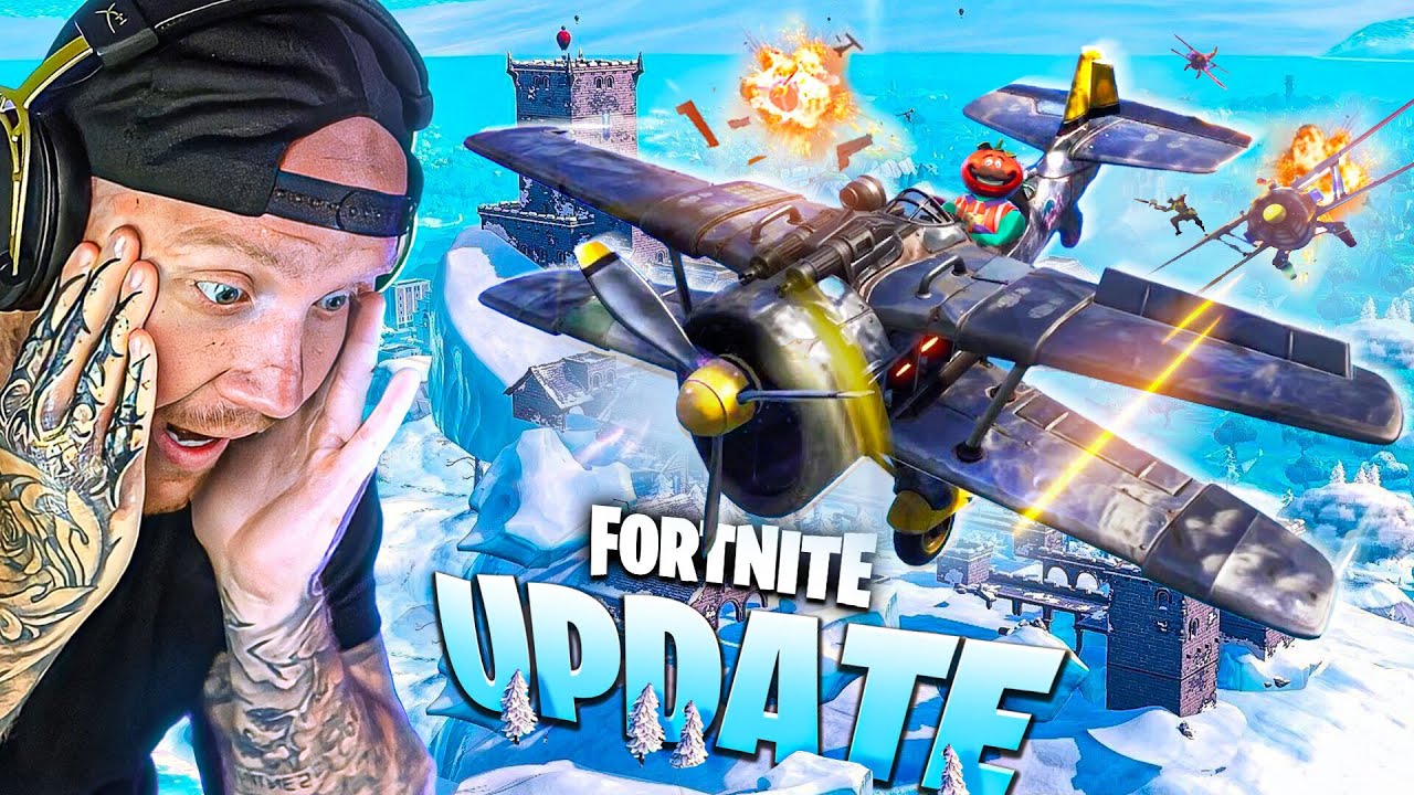 NEW FORTNITE MAP/ITEM UPDATE WITH TIMTHETATMAN AND THE BOYS - YouTube