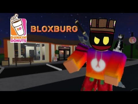 Roblox Bloxburg | I Made My Own Dunkin donut 🍩 - YouTube