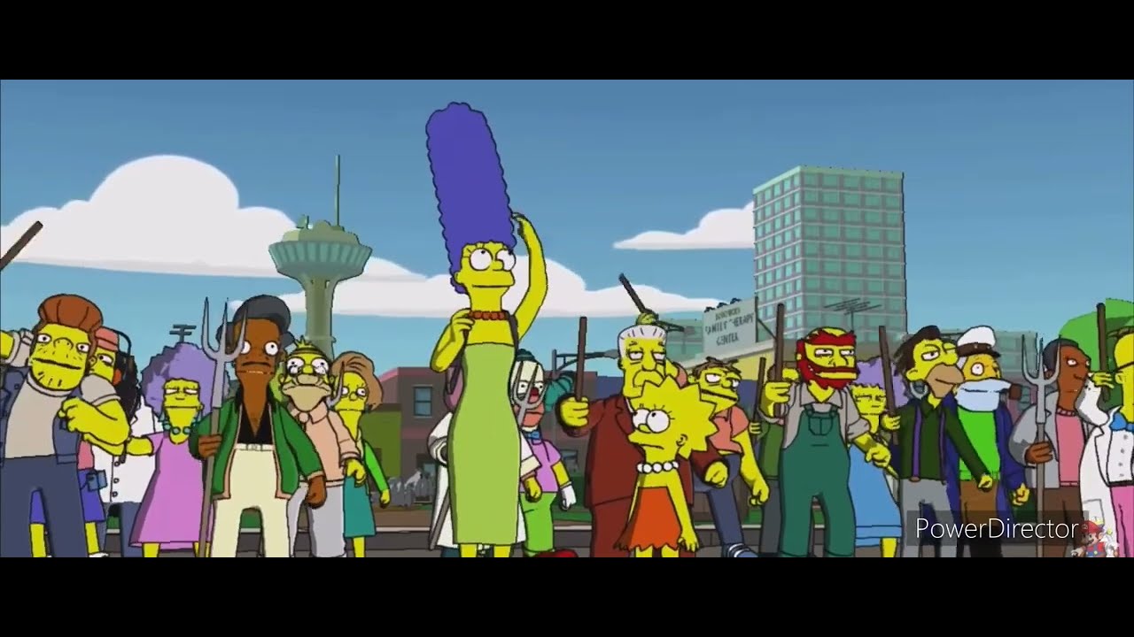 Heroes adventures of the simpsons game mobs rule - YouTube