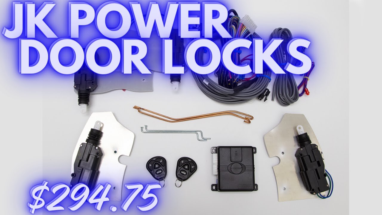 A1 Electric Power locks For Jeep JK - YouTube