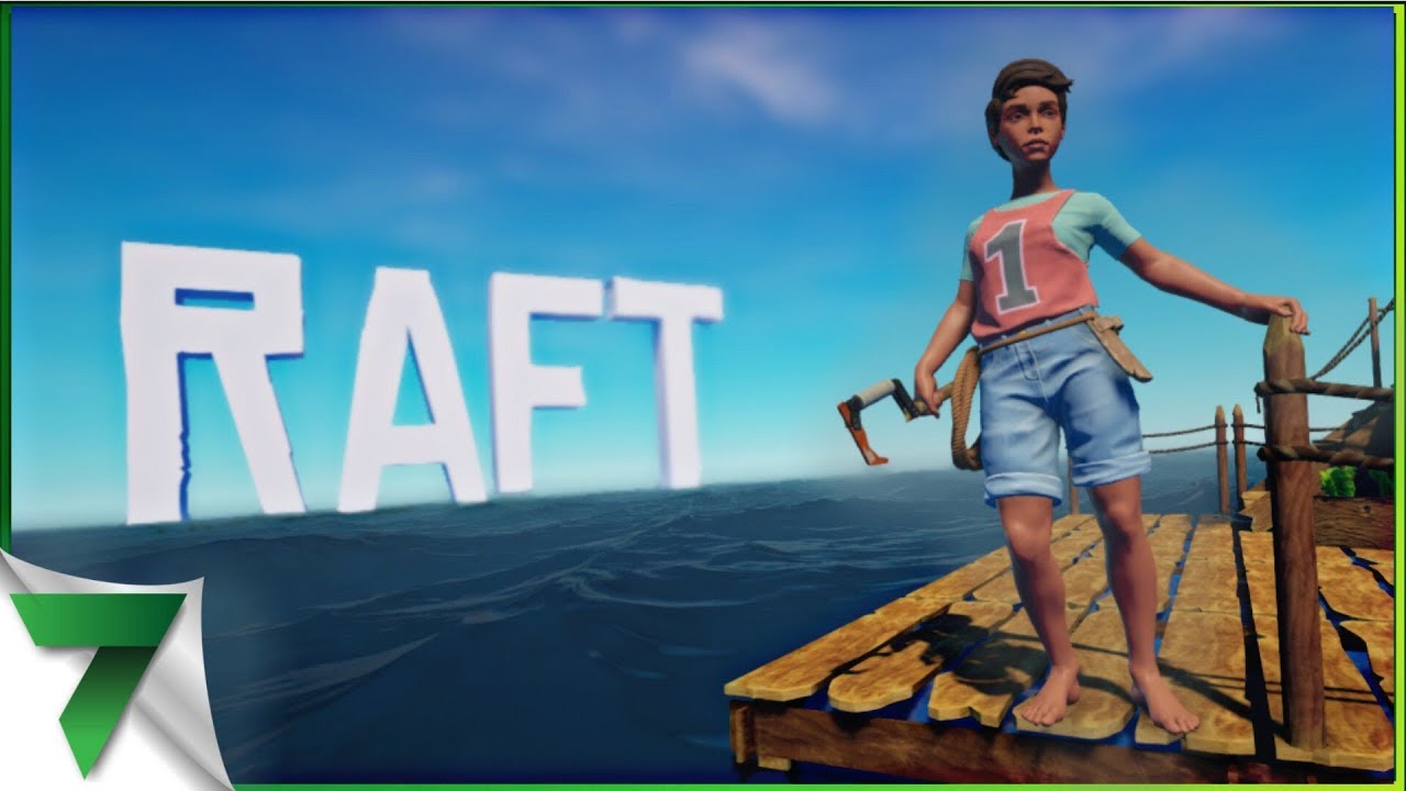 JUMPING OFF THE RAFT! Ep.1 | RAFT GAMEPLAY - YouTube