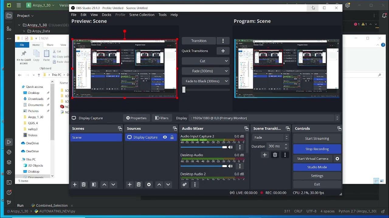 Automating NDVI using Python - YouTube
