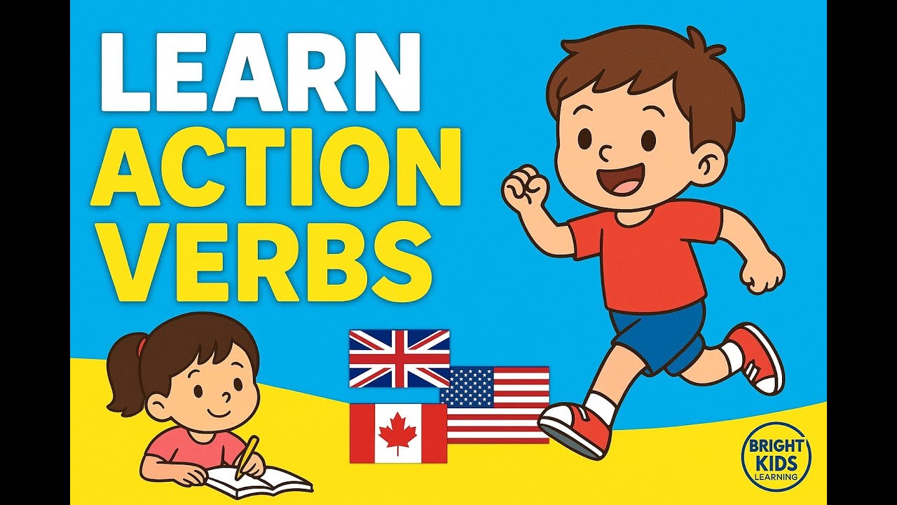 Action Verbs for Kids | Learn English Verbs with Fun Activities ...