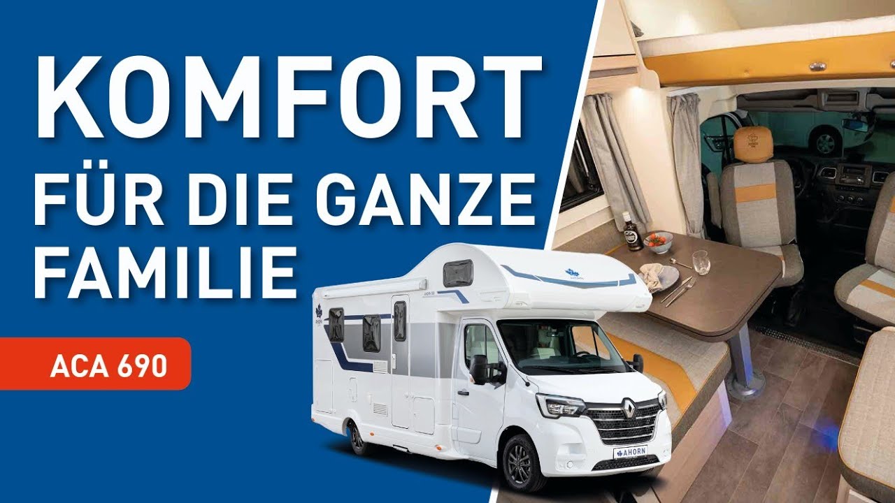 Höchsten Komfort für die ganze Familie unter 7 Metern - der Ahorn Camp ...