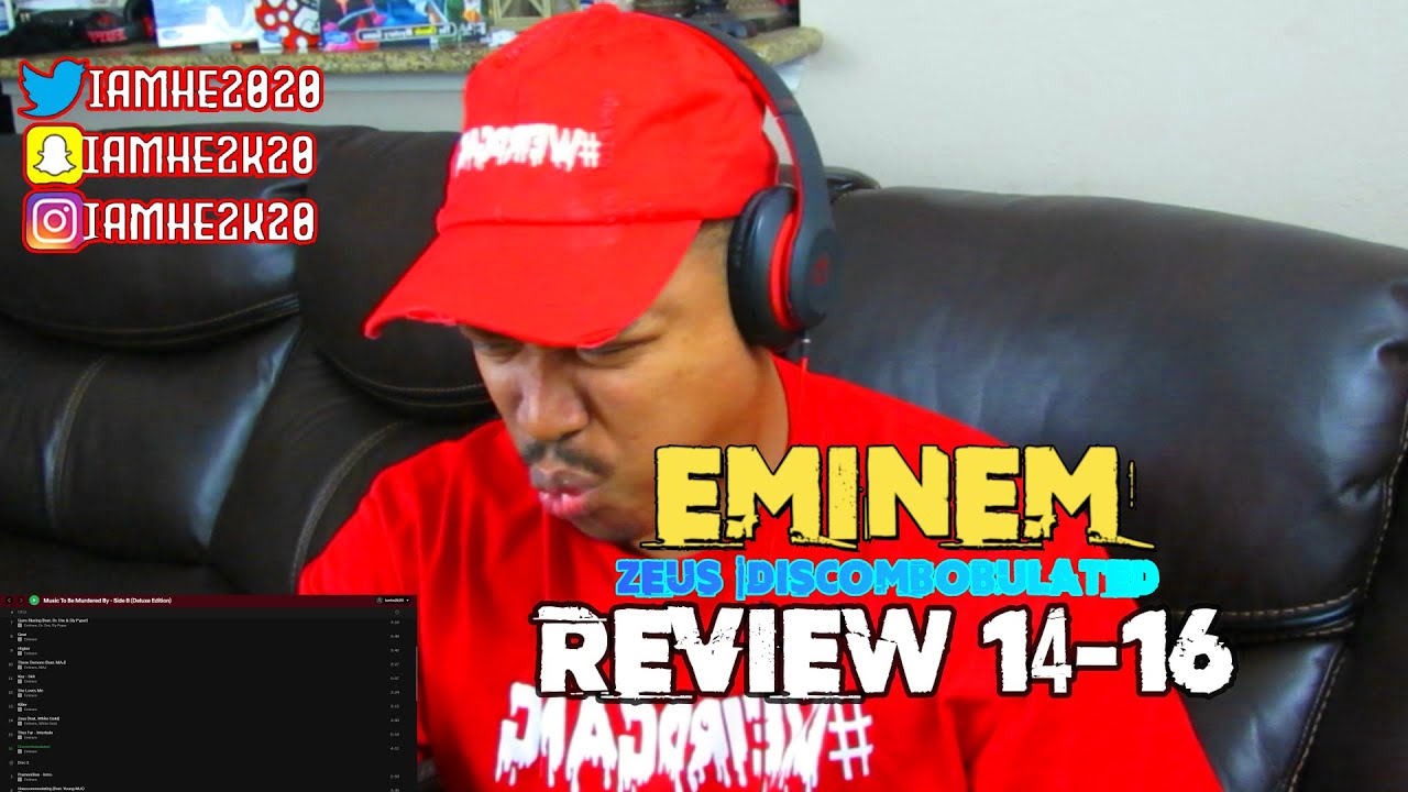EMINEM -ZEUS | DISCOMBOBULATED (ALBUM REVIEW!!!) - YouTube