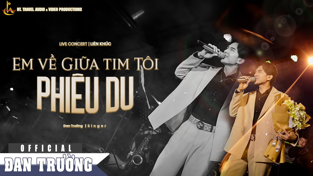 LIÊN KHÚC EM GIỮA TIM TÔI - PHIÊU DU || ĐAN TRƯỜNG - YouTube