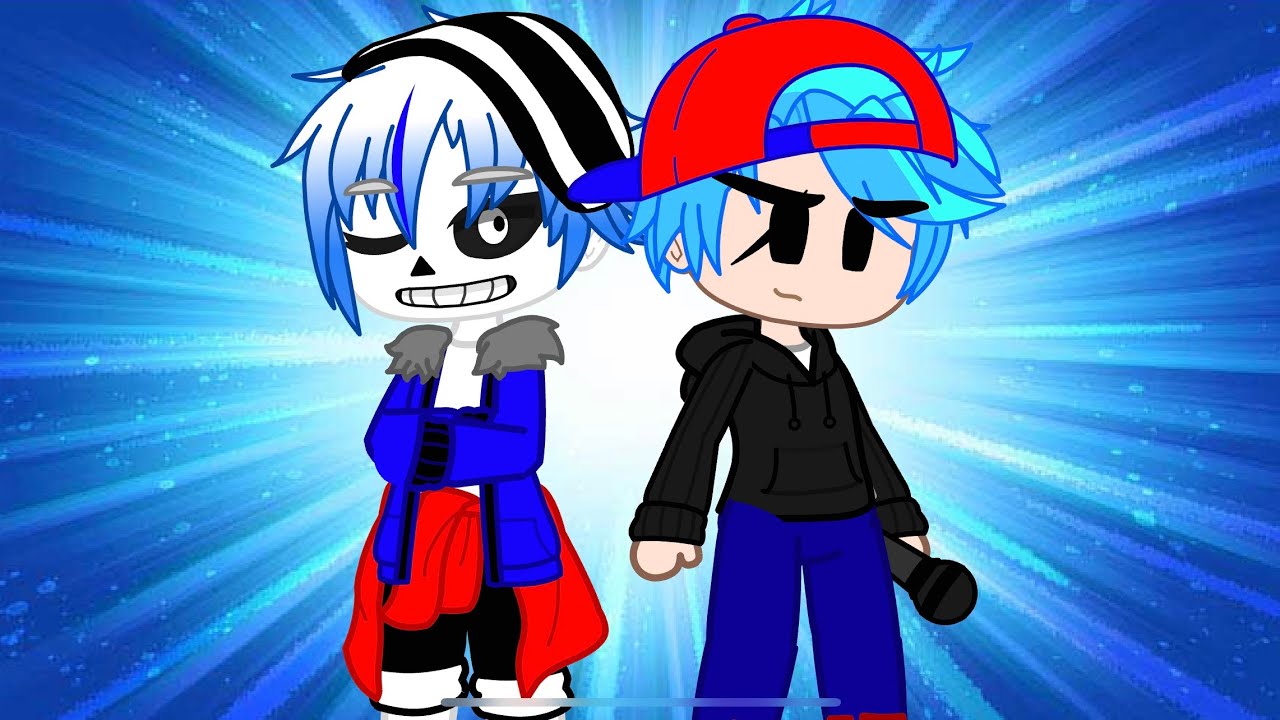 FNF Start of a Tale/VS. UT Sans/Gacha Edition - YouTube