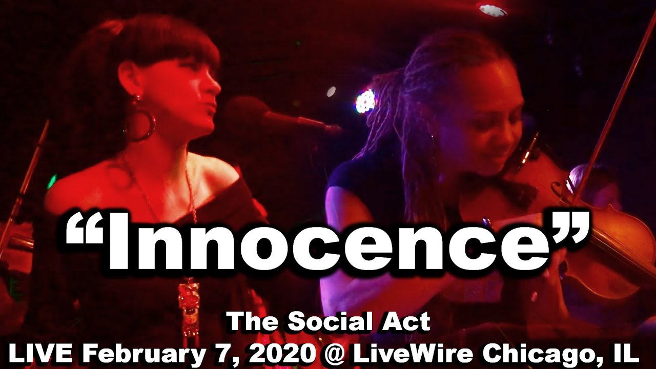 "Innocence" - The Social Act Band LIVE at LiveWire Club - YouTube