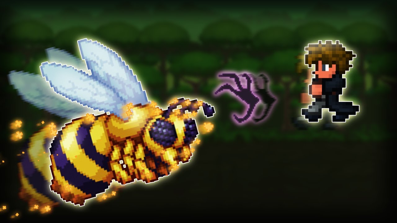 Queen Bee is slapped, lit on fire, and parried to death (Calamity ...