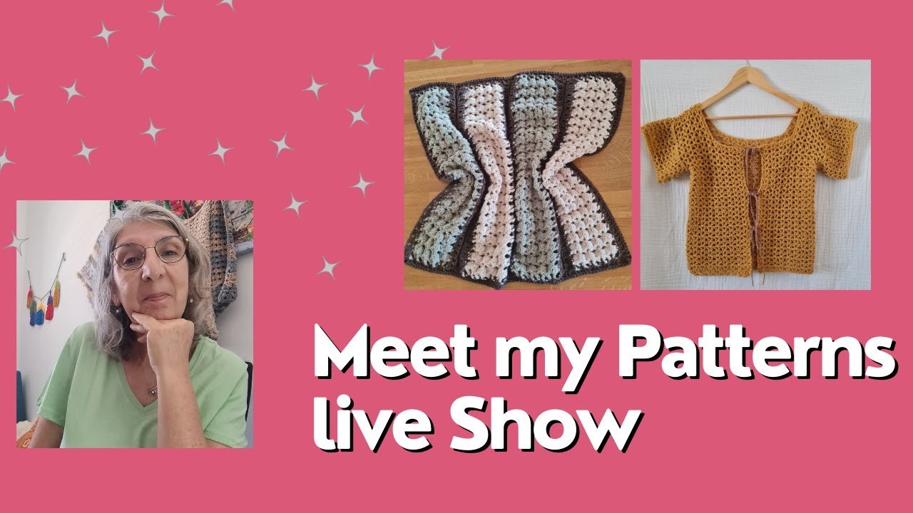 Meet My Patterns Live Show with Sandra stitches - YouTube