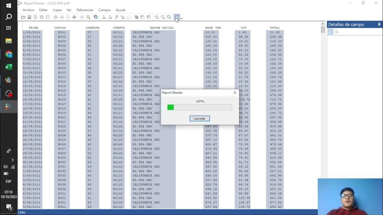 IMPORTAR PDF A CASEWARE IDEA - YouTube