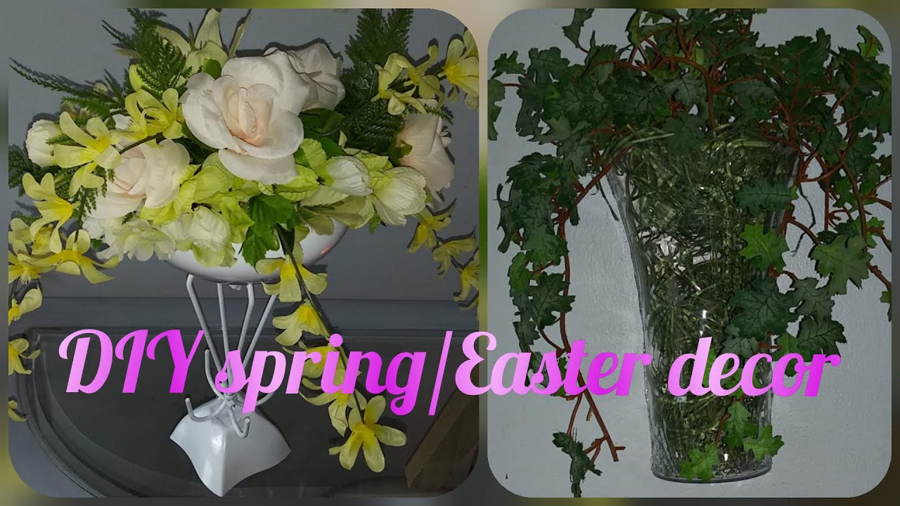 Dollar tree DIY home decor 🏡 diy Easter decor🏡 DIY centerpiece🏡 diy ...