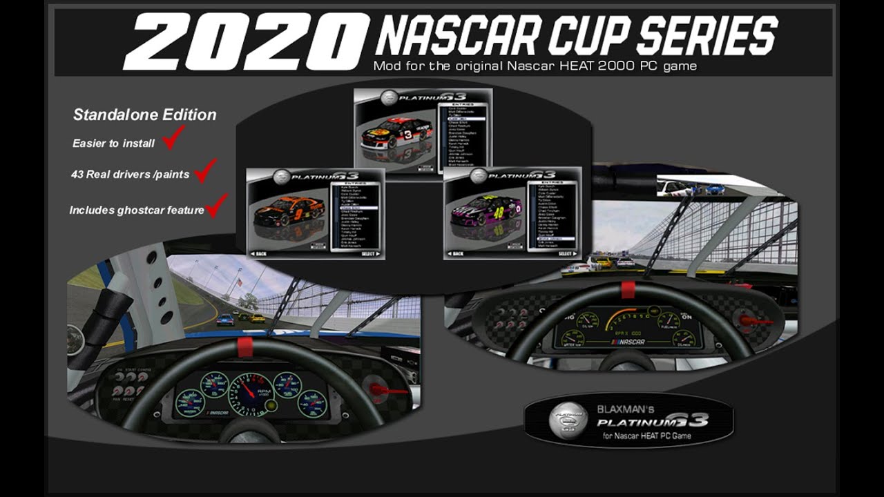 Platinum G3: 2020 Nascar Cup Series Mod - YouTube