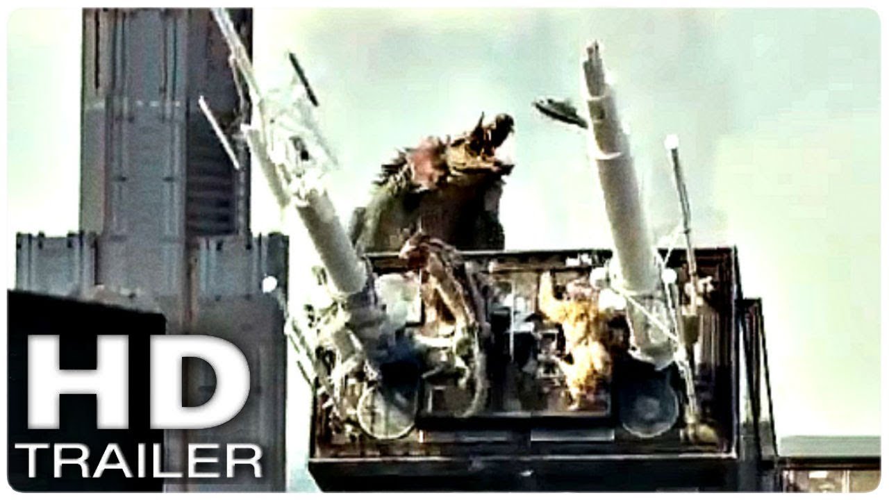 RAMPAGE - 'Giant Crocodile Destroys Building' Trailer (2018) - YouTube