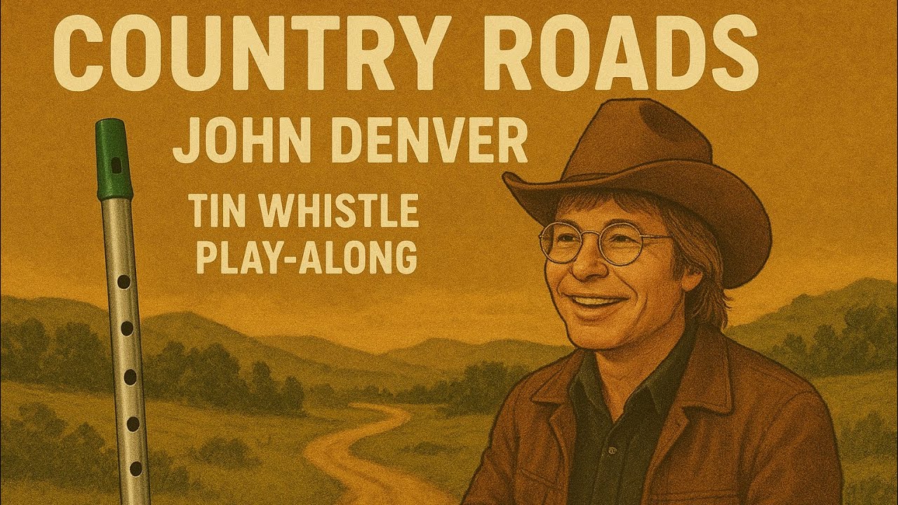 Country Roads (John Denver) - Tin Whistle Cover - YouTube