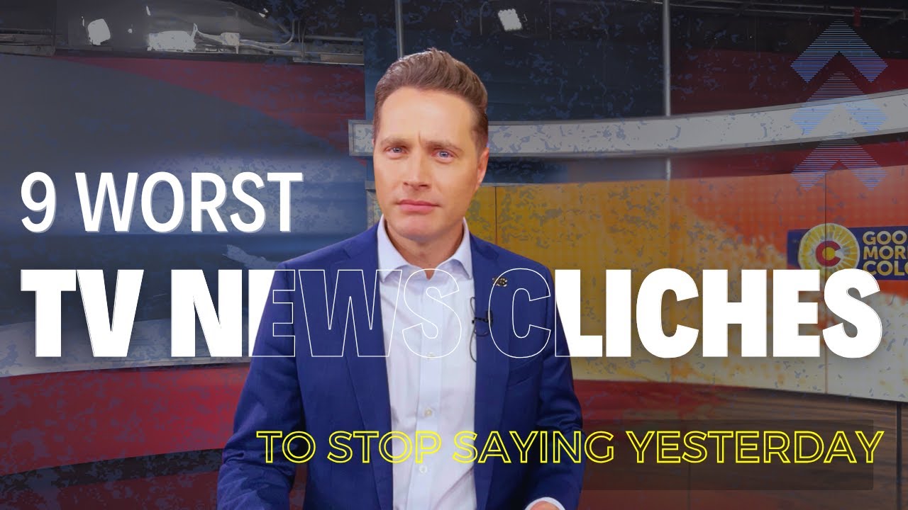 9 Worst TV News Clichés | Words and Phrases Anchors and Reporters ...