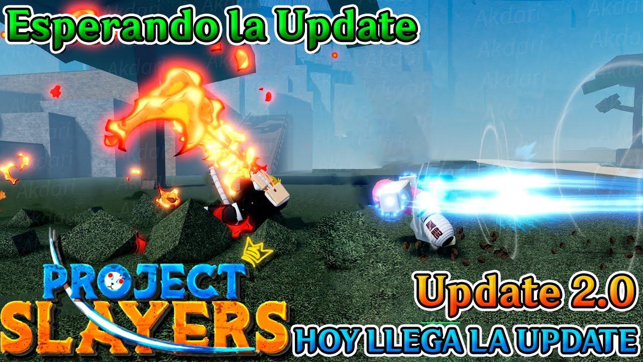Project Slayer Update 2.0 SALE HOY!! Esperando la Update!! Roblox - YouTube