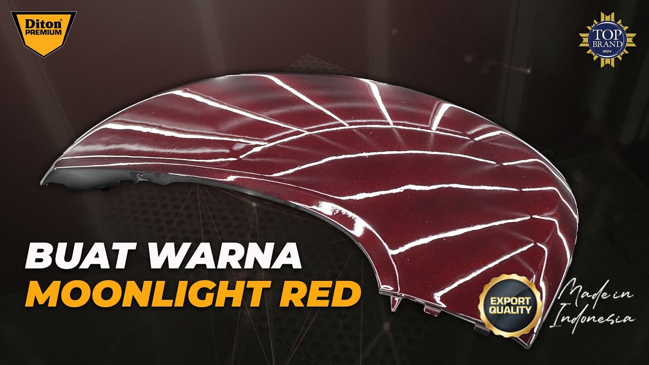 BIKIN WARNA MOONLIGHT RED YANG MEMUKAU | DITON PREMIUM - YouTube