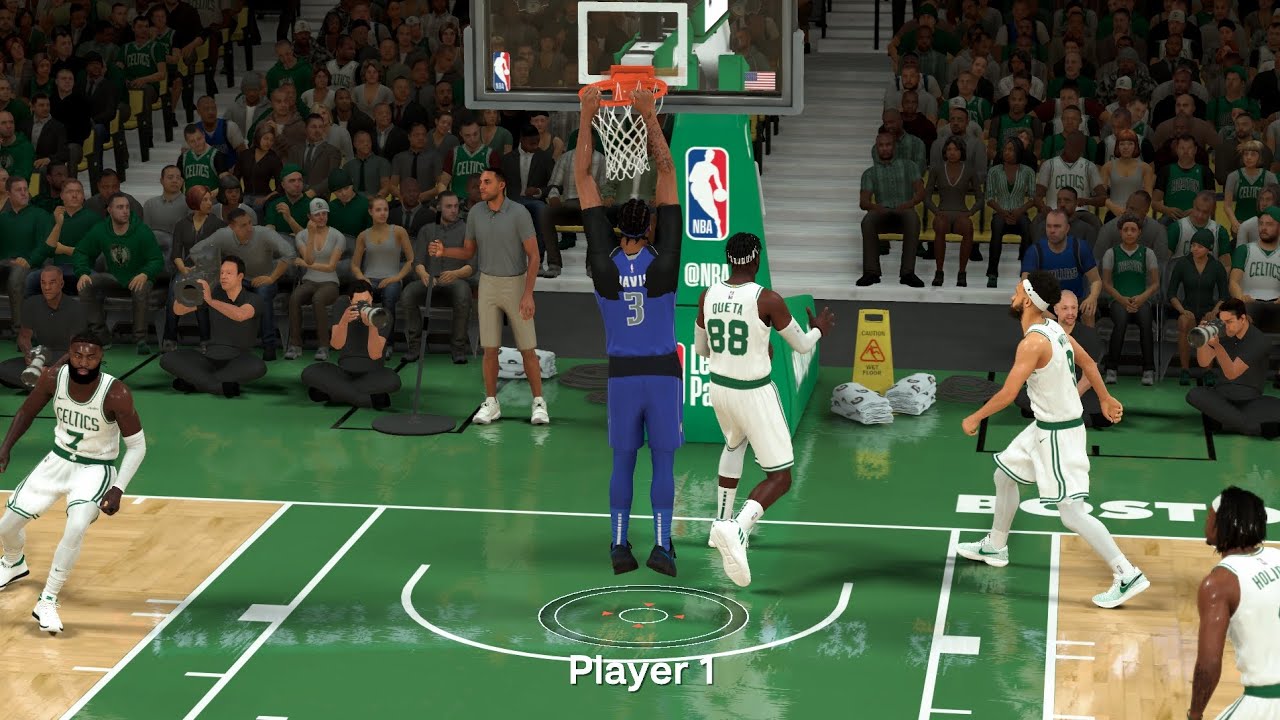 Anthony Davis and the Dallas Mavericks in 2k25 play now online - YouTube