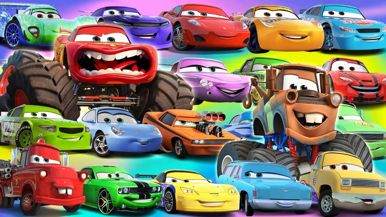 Looking For Disney Pixar Cars Lightning Mcqueen, Strip Weathers, Flo ...