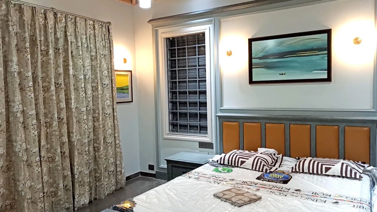 Latest bedroom design with attached bathroom interior " double bedroom ...