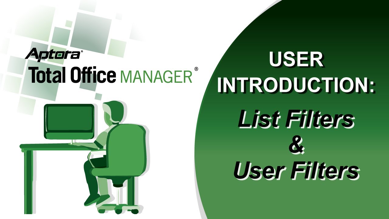 List Filters and User Filters - YouTube