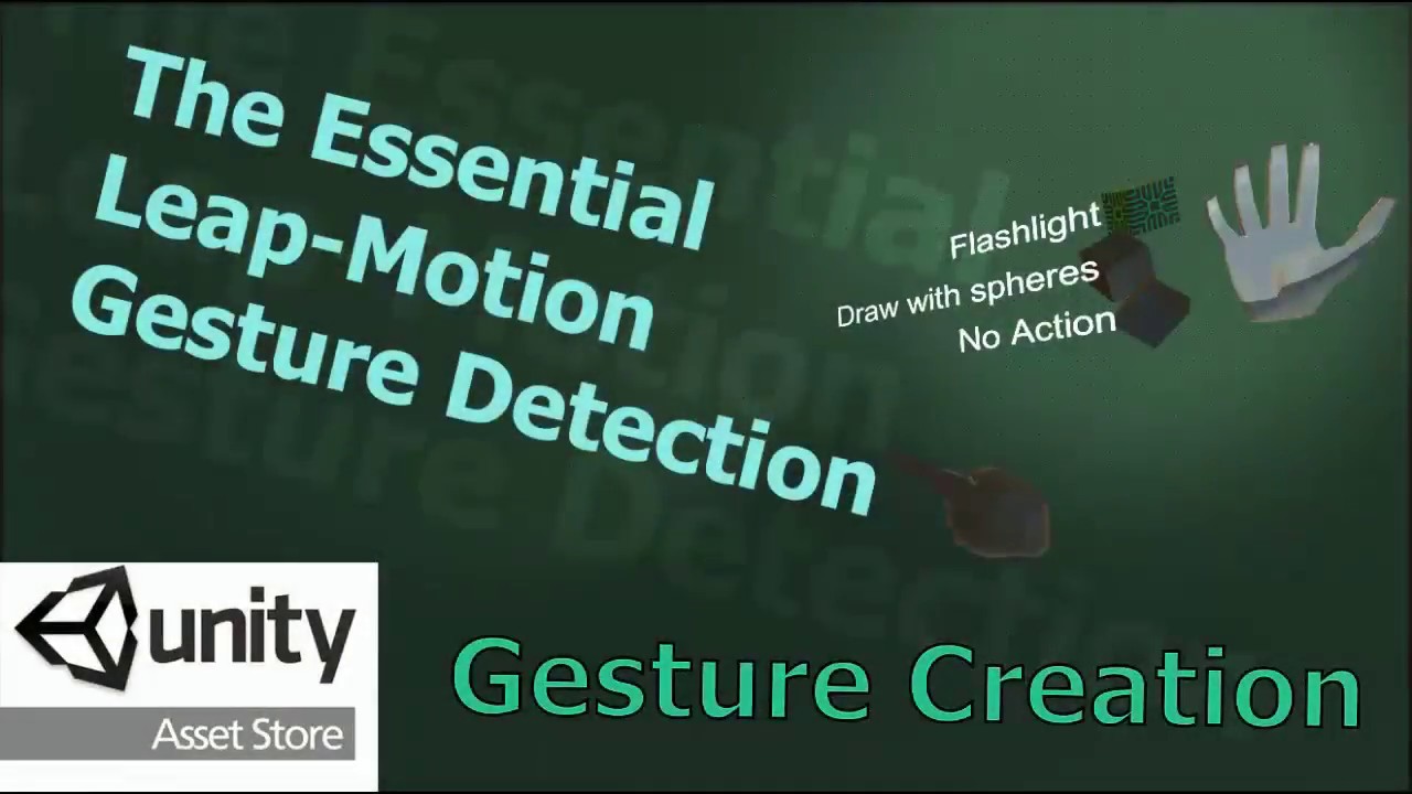 Leap-Motion Gesture Asset - Gesture Creation - YouTube
