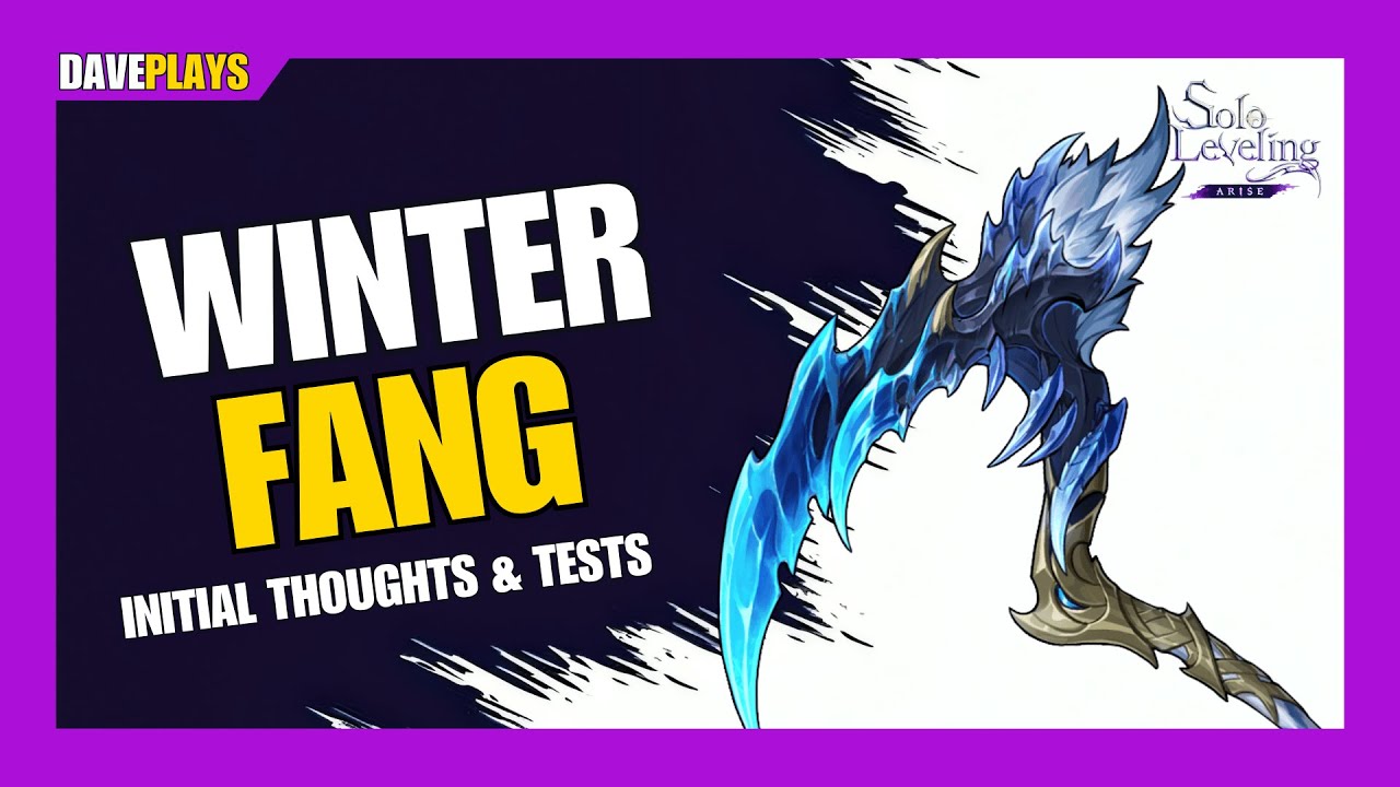 Winter Fang - May 2025 New SJW Weapon | Initial Impressions & Tests ...