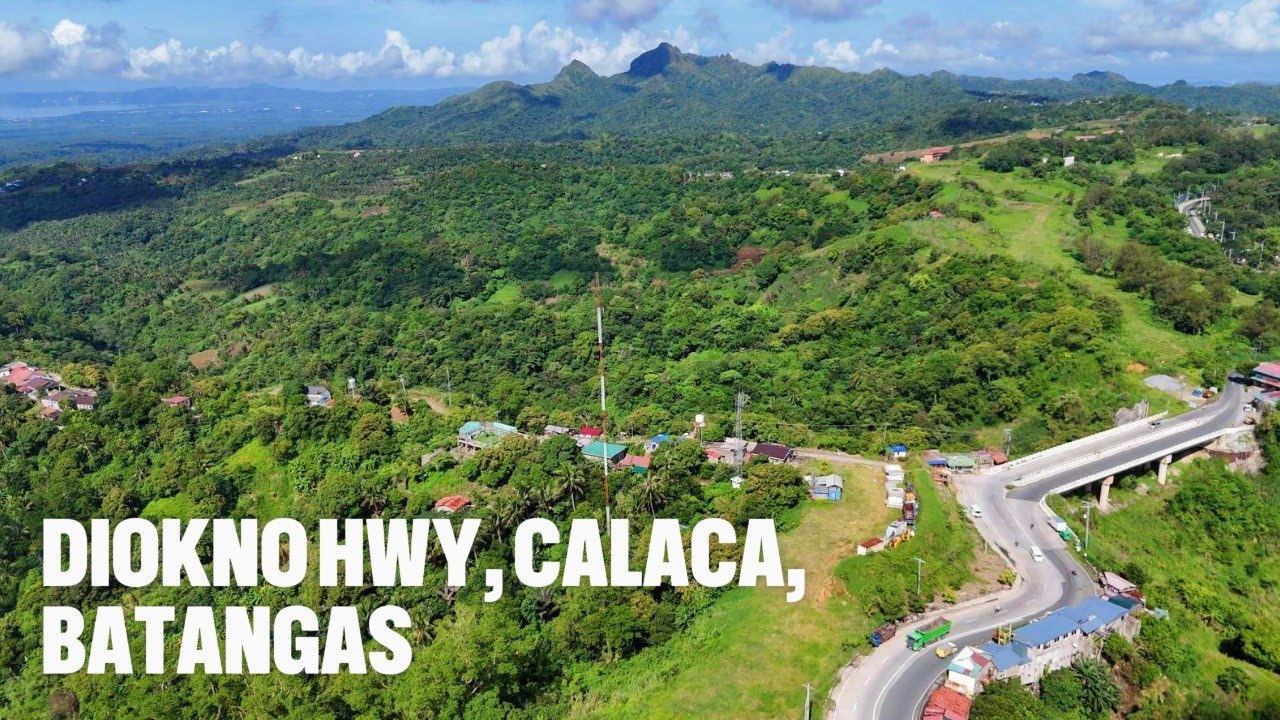 Diokno Hwy, Calaca, Batangas | Drone shot - YouTube