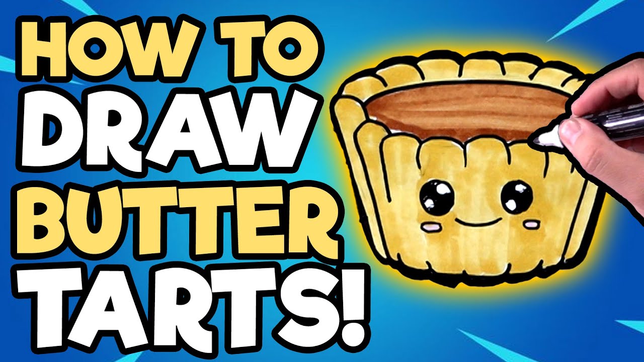 How to Draw Butter Tarts | Time To Draw - YouTube