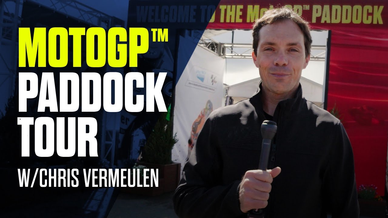 MotoGP™ Paddock Tour, with Chris Vermeulen - YouTube