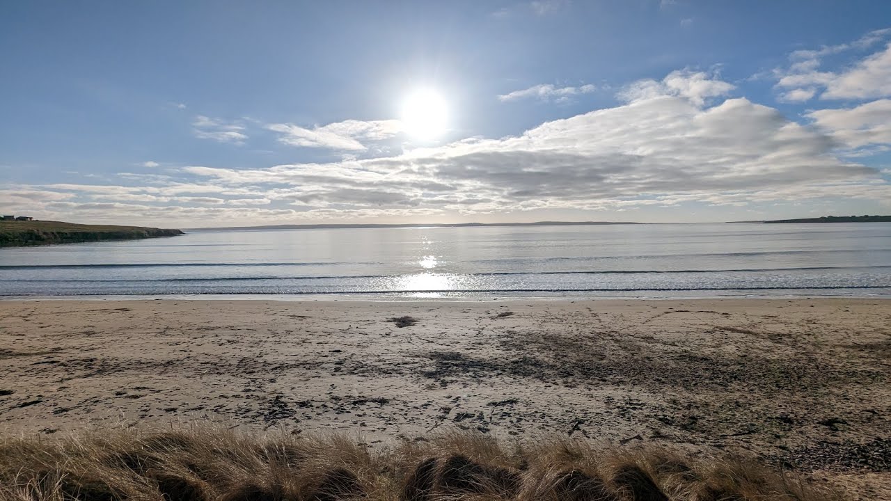 Coll beach swim - 26.02.2023 - YouTube