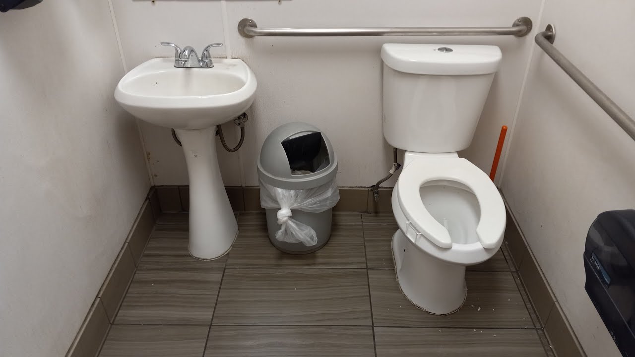 Subway Men's Restroom - YouTube