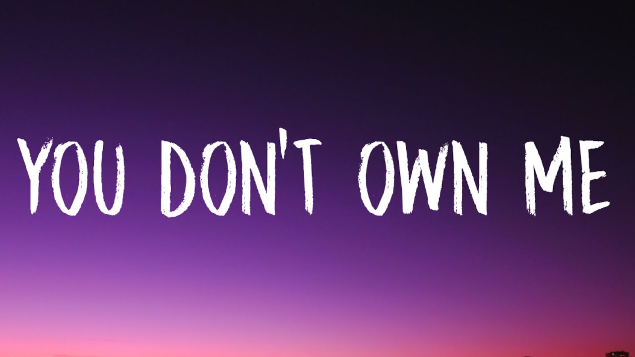 SAYGRACE - You Don't Own Me (Lyrics) ft. G-Eazy - YouTube