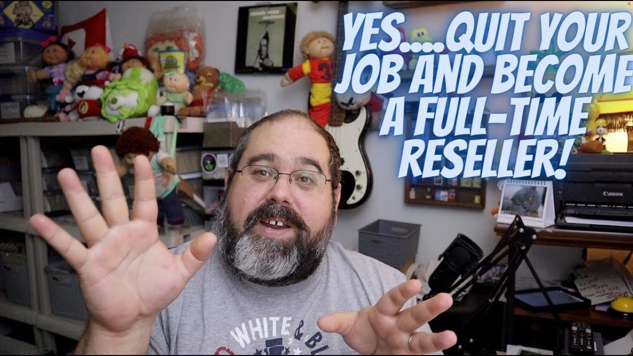 Yes! Quit your job and become a fulltime reseller! - YouTube