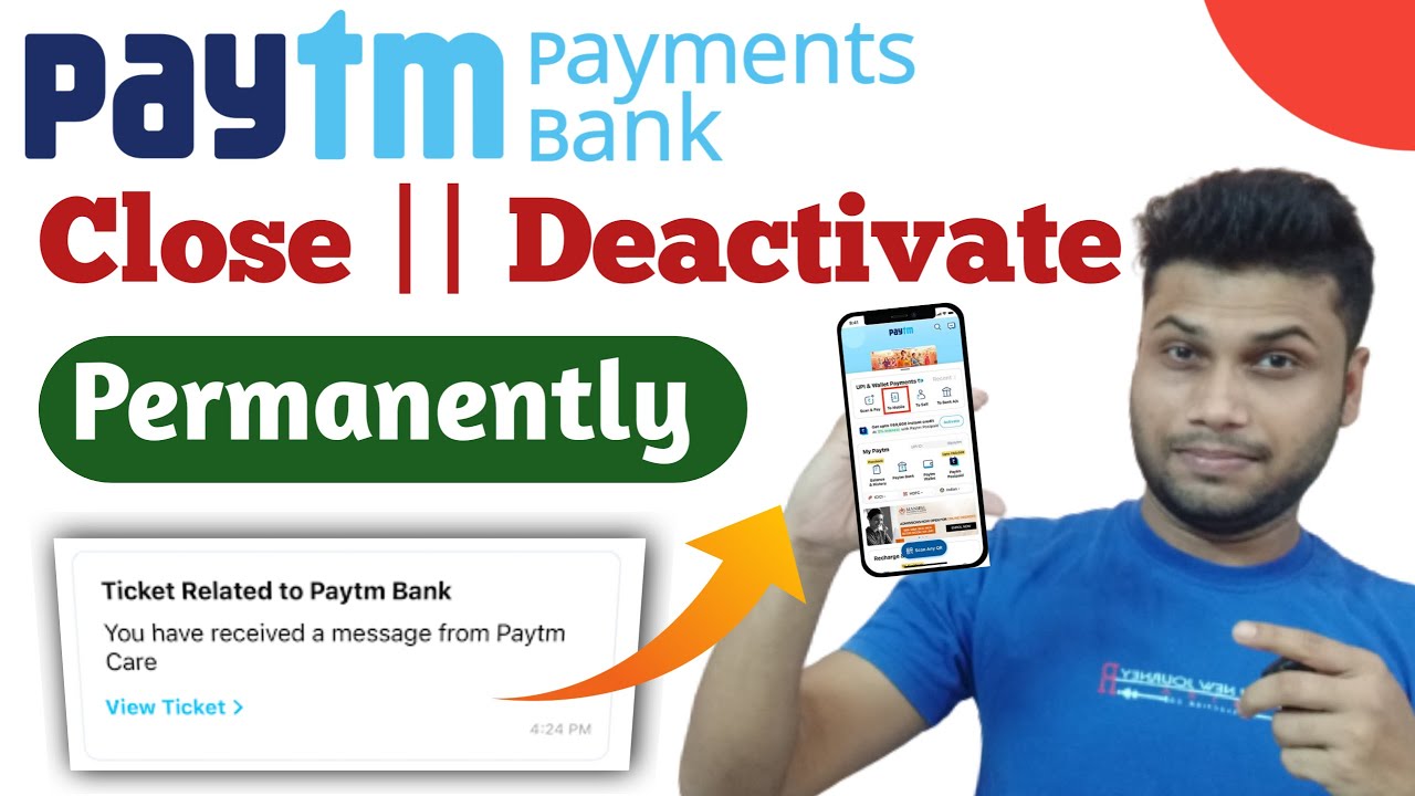 How to close Paytm Payments Bank account permanently | Paytm Payments ...
