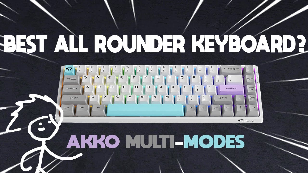 A wireless and wired mec keyboard!? How? - YouTube