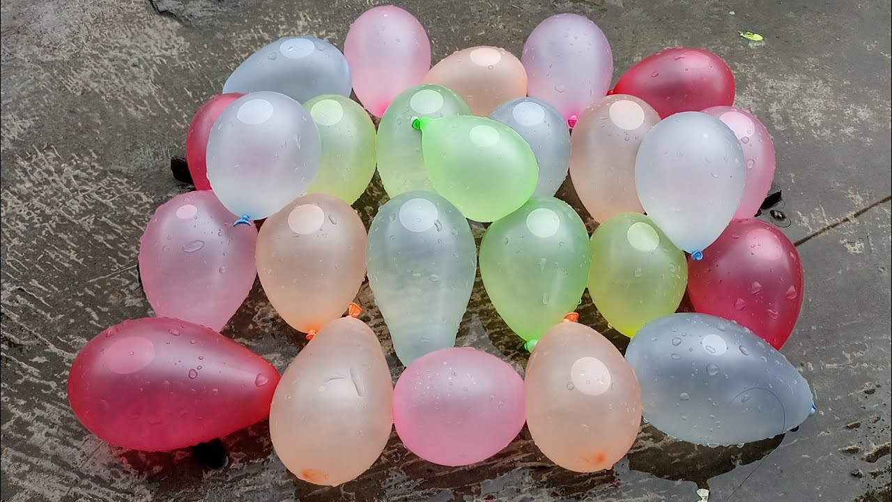 Water Balloons Show - Popping Balloon - balloons - #143 Water ...
