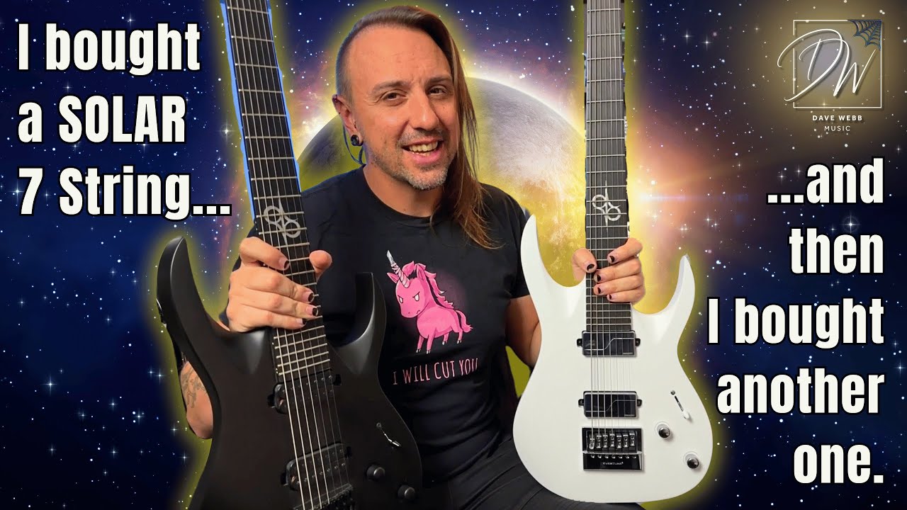Are SOLAR Guitars Any Good? 7 String Review - YouTube