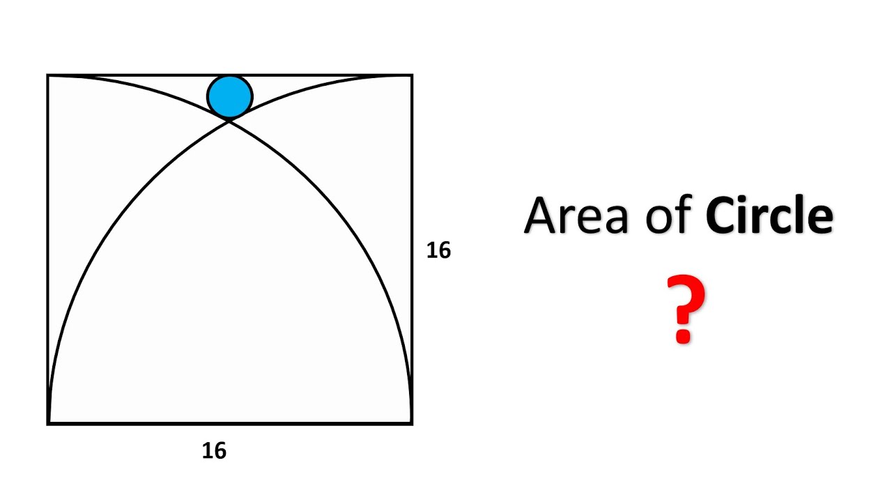 How To Find Area Of Smaller Circle YouTube how-to-find-area-of-smaller-circle-youtube