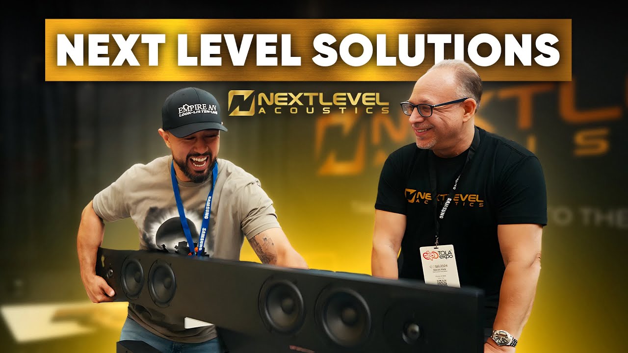 Customizable Sound Frames for Your TV: Next Level Acoustics - YouTube