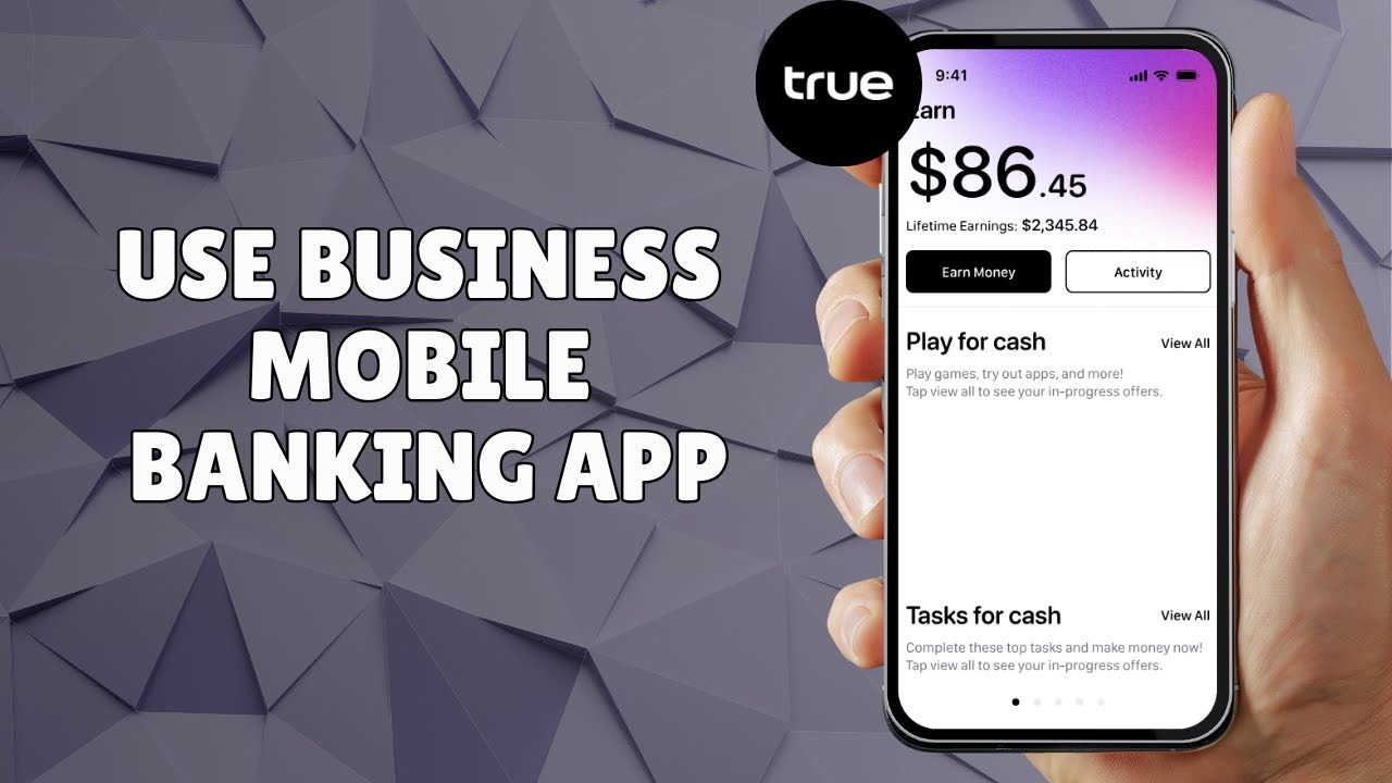 HOW TO USE TRUE FINANCE BUSINESS MOBILE BANKING APP - YouTube